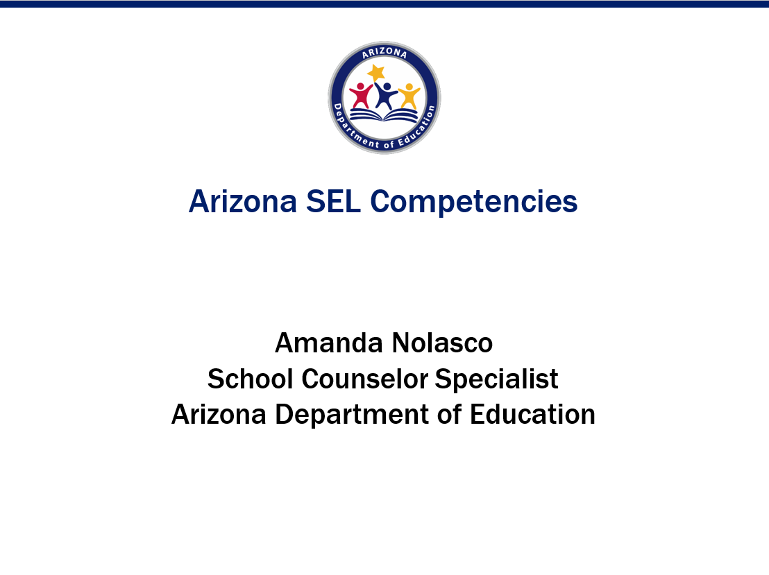 Arizona SEL Competencies – ACTEAZ