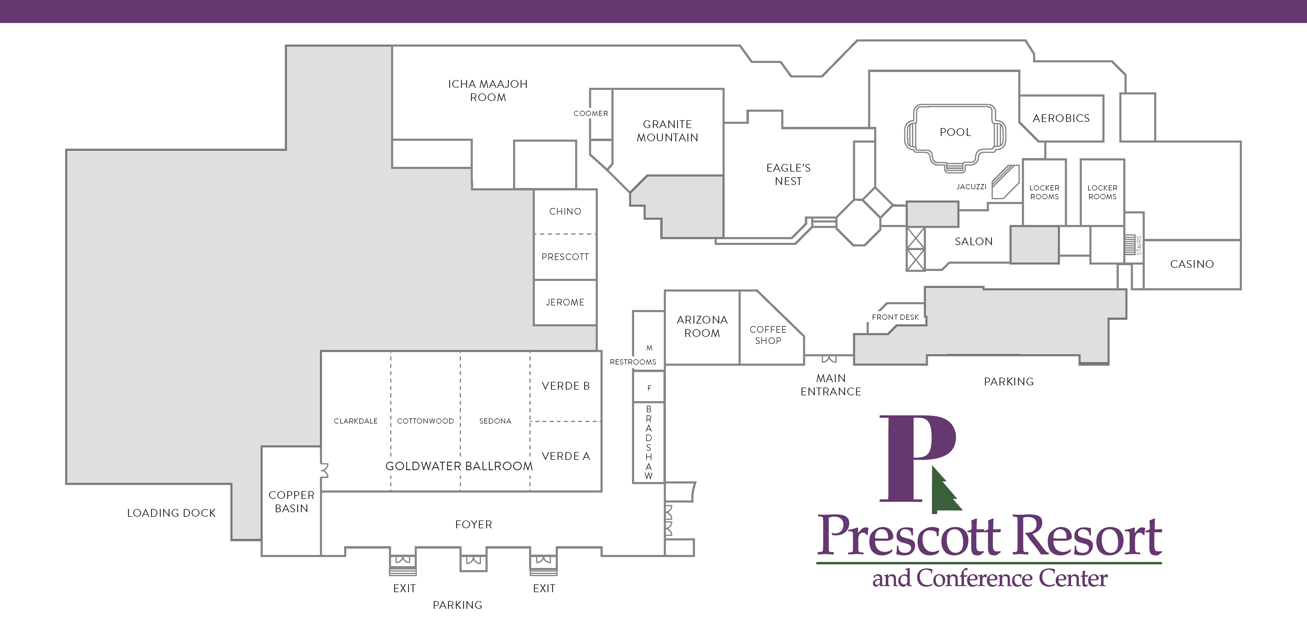 Prescott Resort floormap – ACTEAZ