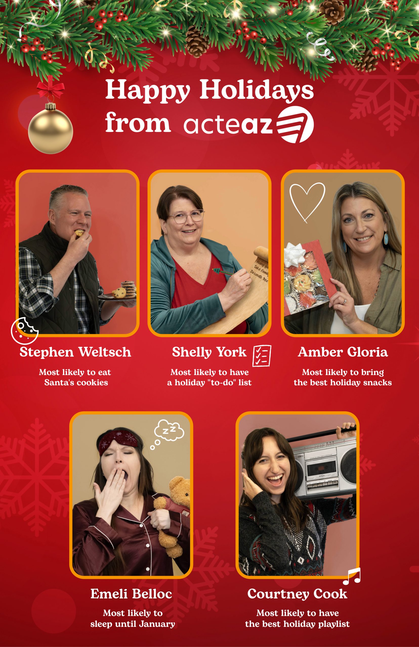 Staff Holiday Photo – ACTEAZ